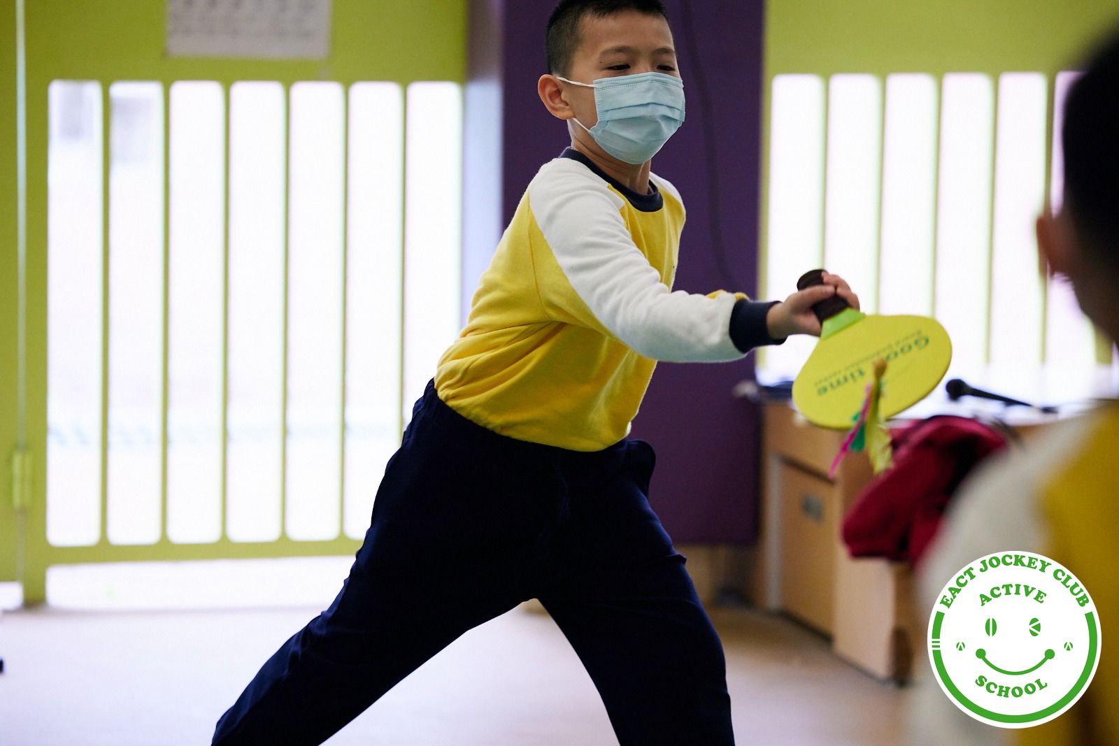 屯門官立小學 三葉球Tuen Mun Government Primary School Flipball – 精英運動員慈善基金賽馬會動感校園計劃