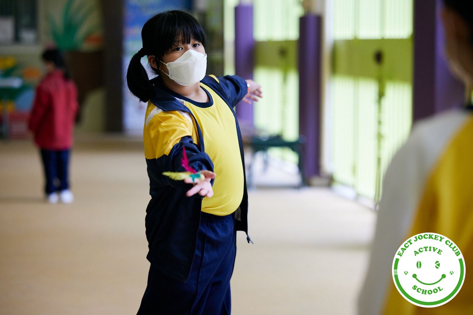 屯門官立小學 三葉球Tuen Mun Government Primary School Flipball – 精英運動員慈善基金賽馬會動感校園計劃